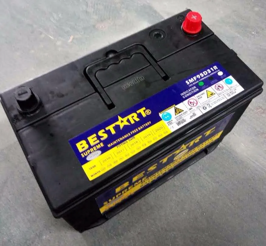 Nx120-7mf-95d31r(12v80ah) Automobile Battery - Buy 12v80ah Automobile ...