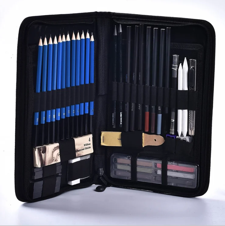 48pcs Artist Sketching And Pencil Drawing Art Set - Buy Pencil Art Set ...