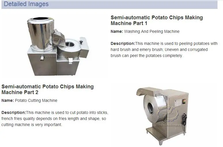 Food Process Potato Chips Making Machine - Buy Potato Chips Making ...