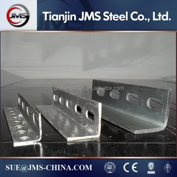 Steel Angle Punched Holes/ Galvanized Steel Angle /slotted Steel Angle ...