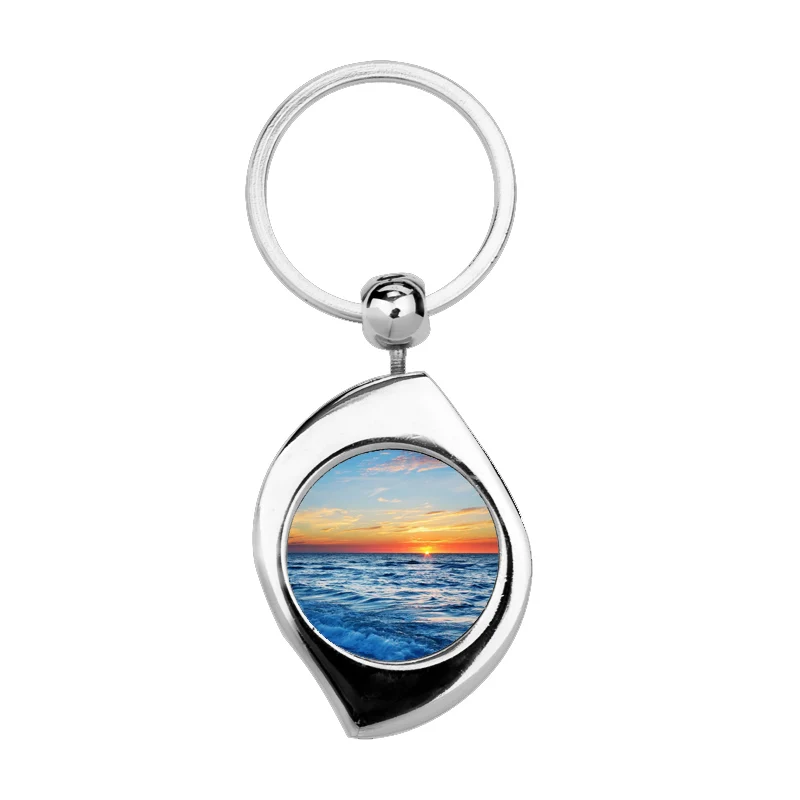 Mecolour Subliation Blank Metal Keyring /design Your Own Keychain/metal ...