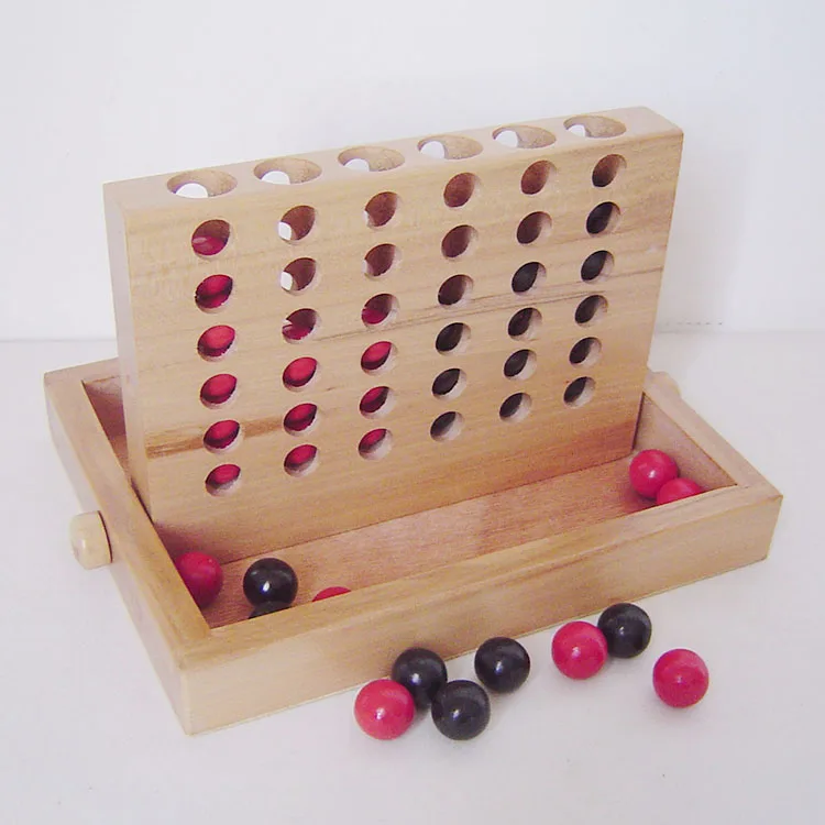 Four Connect In A Row Board Game With Carrying Case - Buy Four Connect ...