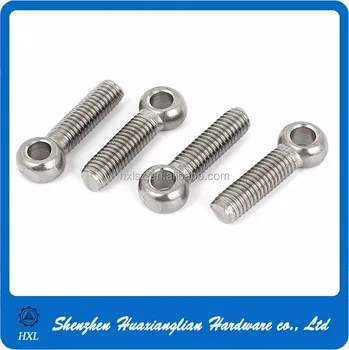 Custom Din444 M2 M4 M6 M8 Brass/stainless Steel Galvanized Eye Bolts ...