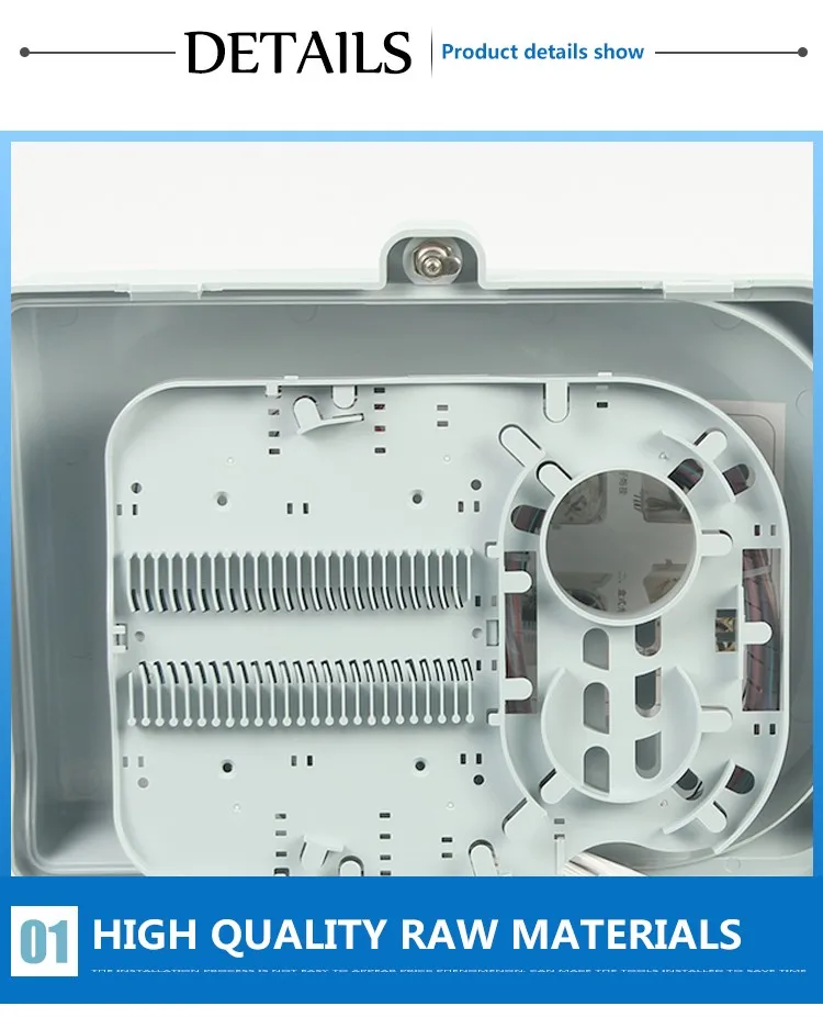 Catv Lan Wan Fiber Optic Distribution Box Sc-apc Splitter Box - Buy ...