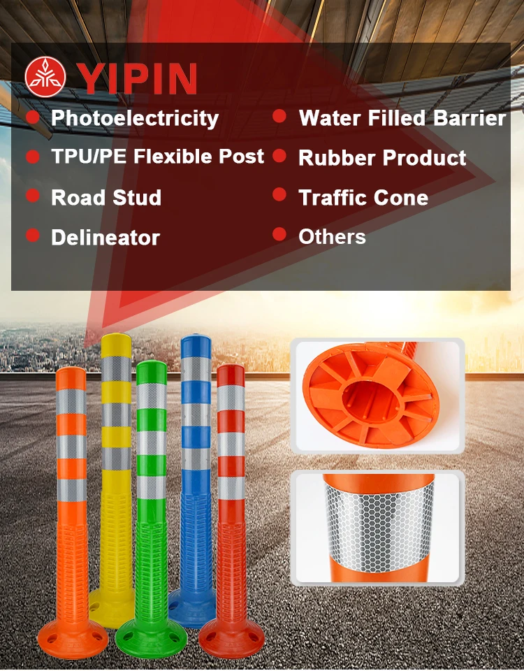 China Manufacturer Post Removable Flexible Traffic Delineators Post ...
