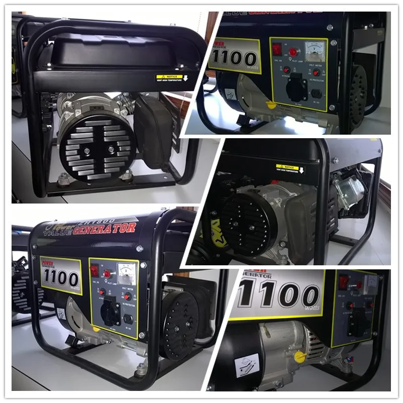 Gasoline Lpg Engine Motor Four Stroke 1kva 1kw Portable Gasoline Gas ...