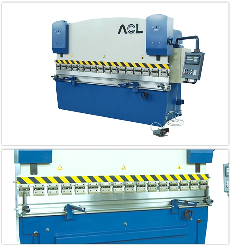 Acl Electric Hydraulic Torsion Press Brake Machine Sheet Metal Bending ...