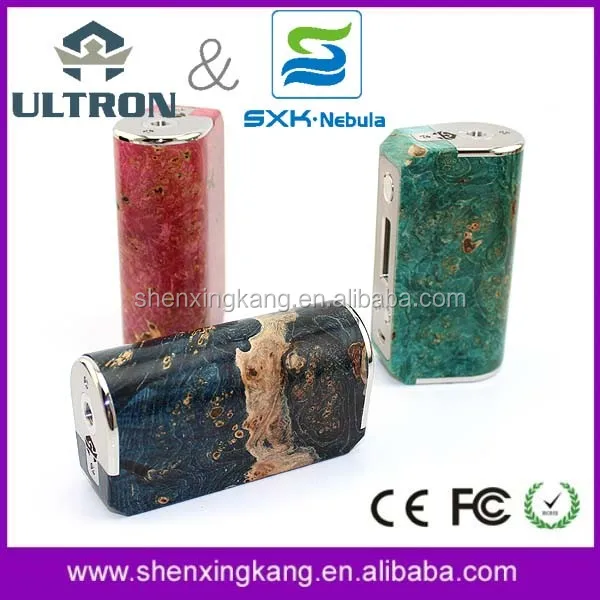 Sxk New Coming Ares 26650 Stab Wood Box Mod,Shape Of Rhombus/gourd ...