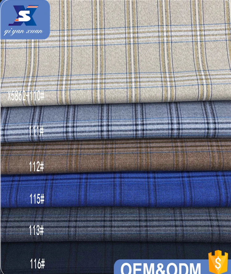 Polyester Viscose TR Anti-Pilling Material for Men's Suits