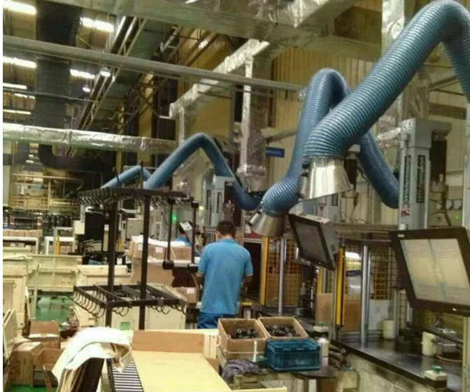 Suction Arms - Efficient Welding Fume Extractors