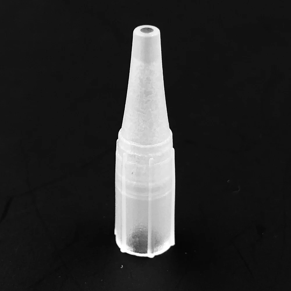 Disposable Tattoo Needle Plastic Tips Nozzle Round Flat Tattoo Machine ...