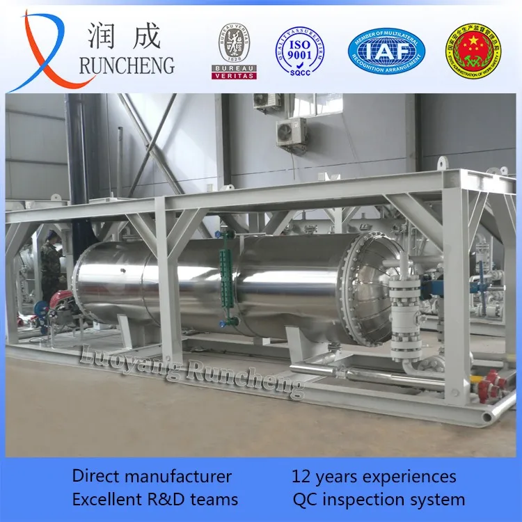Skid-mounted Tube&shell Steam Heat Exchanger High Pressure Vessel ...