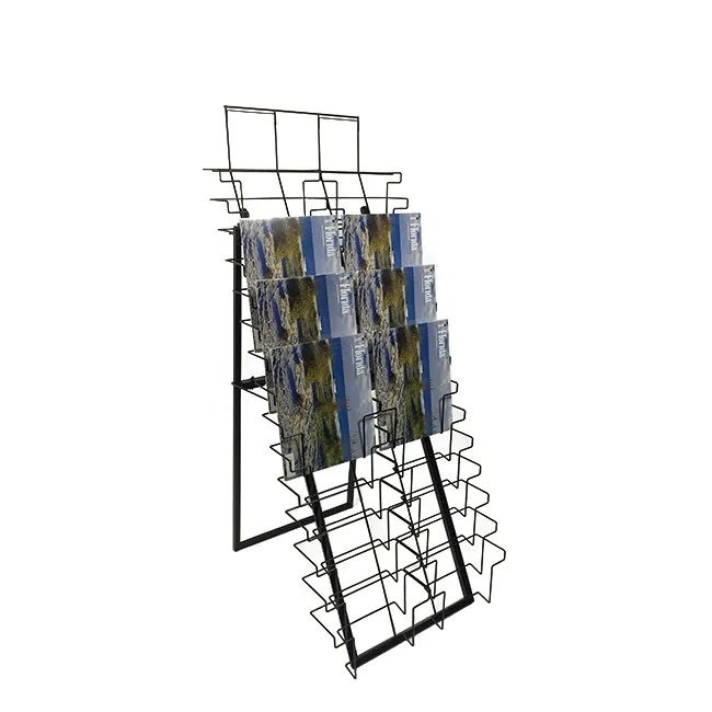 Eco-friendly & Durable Metal Wire Brochure Holder Display