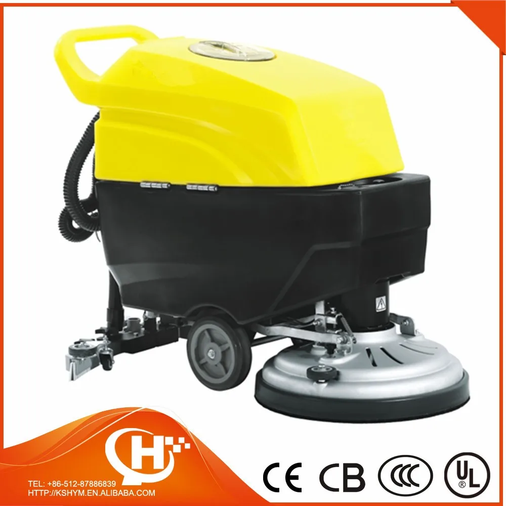 High Efficiency Supermarket Ceramic Ground Suction Scrubber Dryer ...