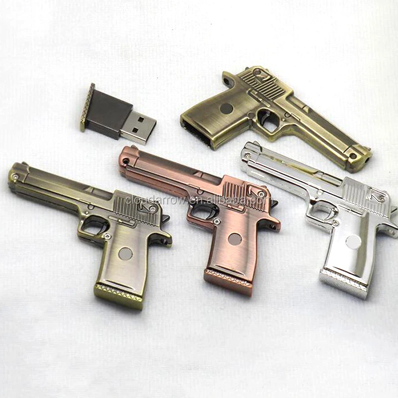 Gun Shaped Stick - Secure Memory Pen Drive USB