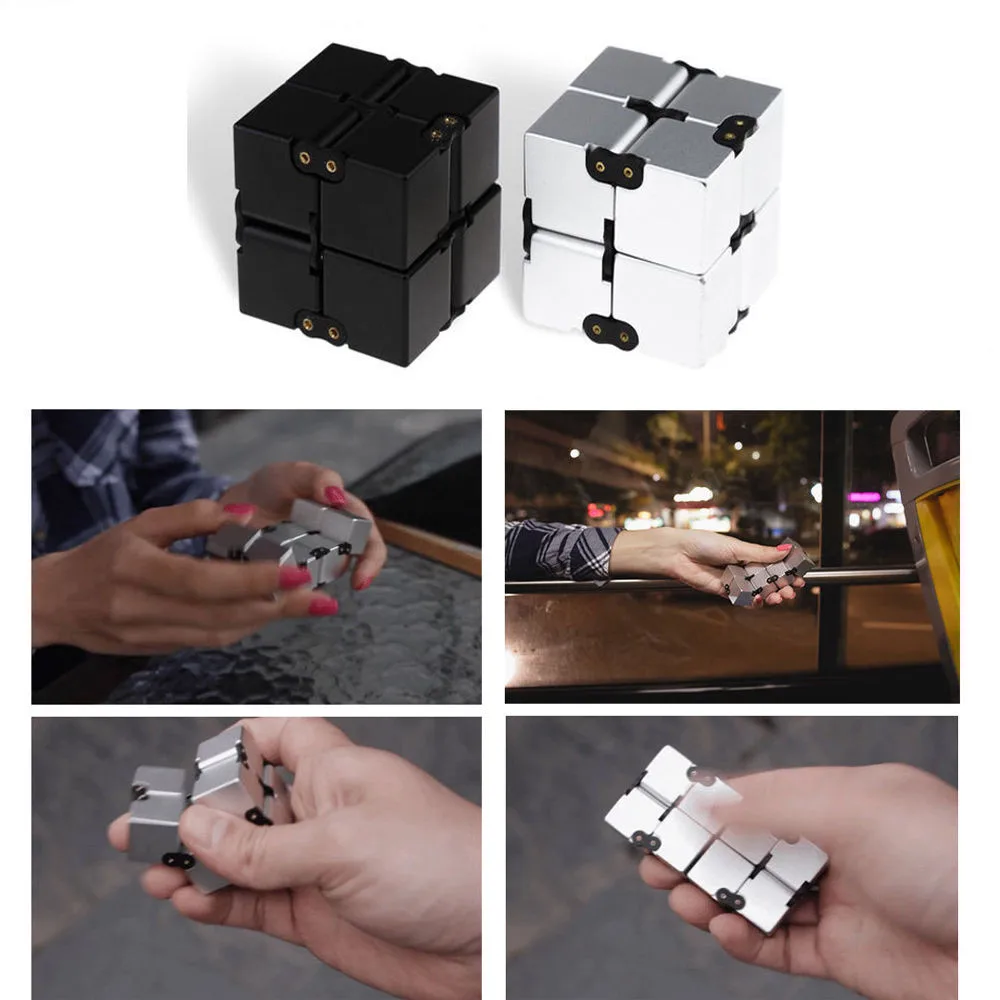 2021 Trending Stress Fidget Toy Creative Unlimited Decompression Cube ...