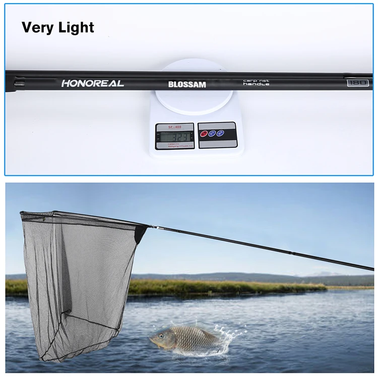 Honoreal 2 Sections Fishing Strong Good Price Net Carp Bass Fishing ...