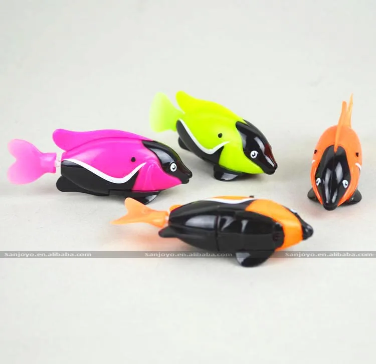 Mini Bath Toy Floating Swimming Rc Toy Robotic Fish Aquarium - Buy Mini ...