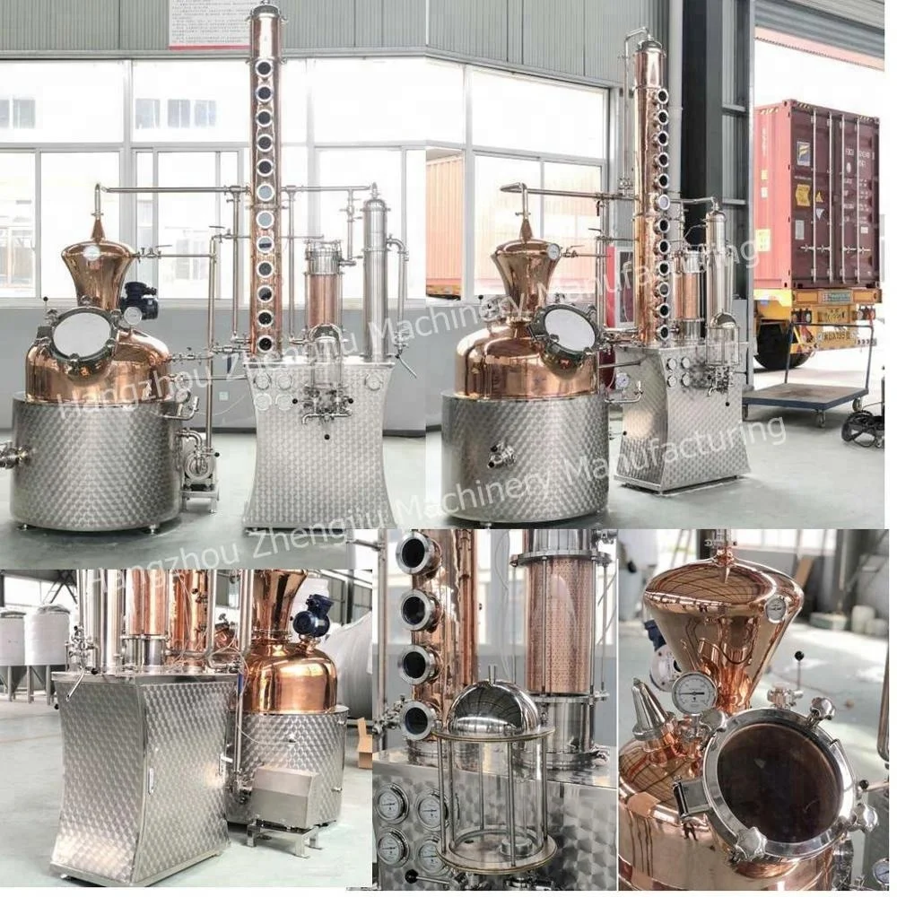 1500L Copper Distillation Equipment - Moonshine Distiller