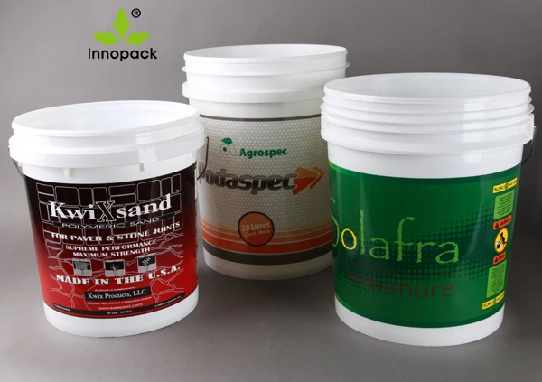 18 Liters Plastic Bucket For Storing Ink And 4 Gallon Ink Plastic Pail ...