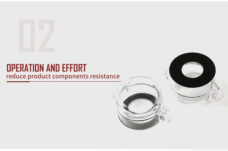 Nt-b01 Nt-b02 22mm 38mm Transparent Push Button Lockout Button Lock E ...