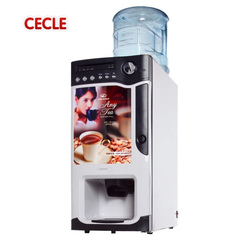 Commercial Hot And Cold Coin Operated Payment System Tea Coffee And Tea ...