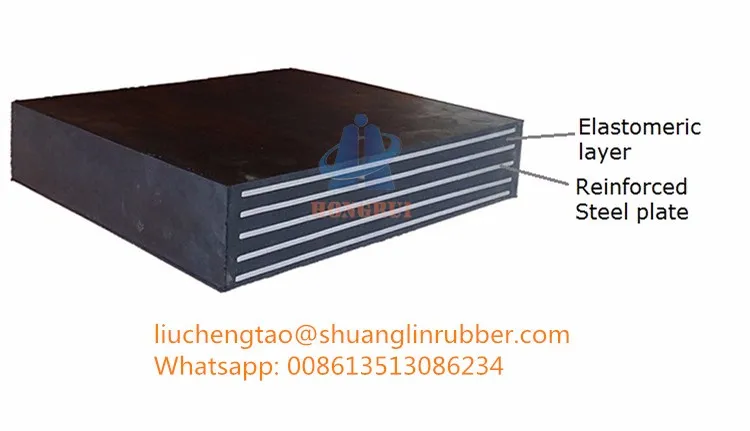 Neoprene Bearings - Durable Elastomeric Bridge Pads