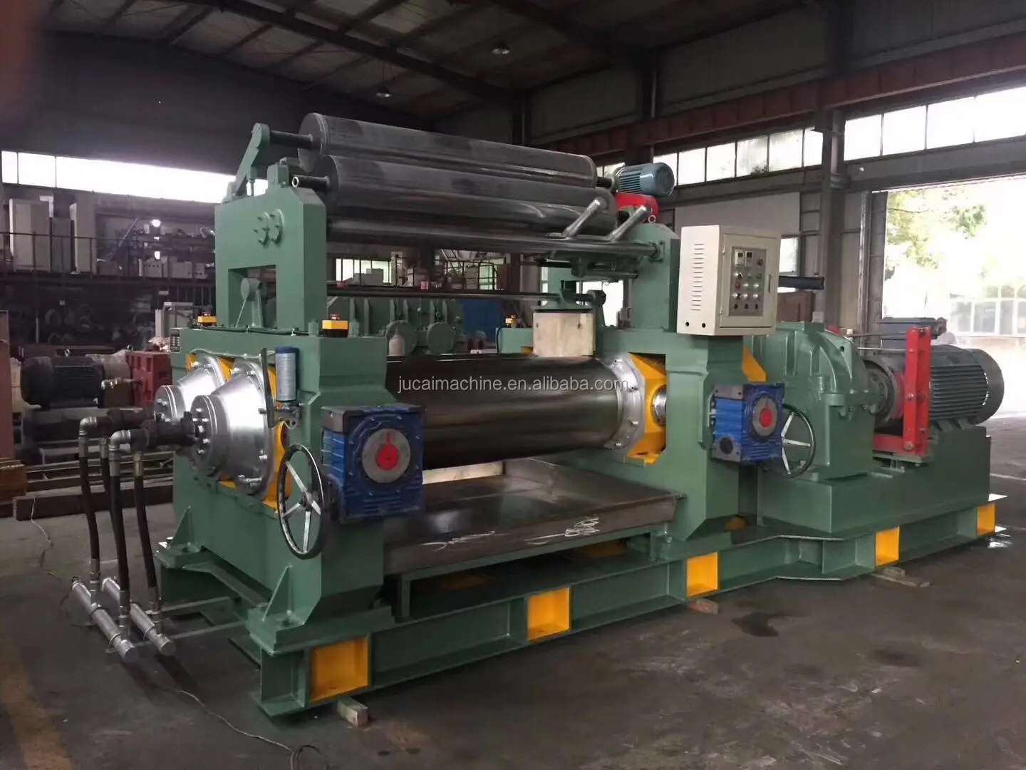 Open Two Roll Rubber Mixing Mill Machine Xk-360 For Sale/old Waste ...