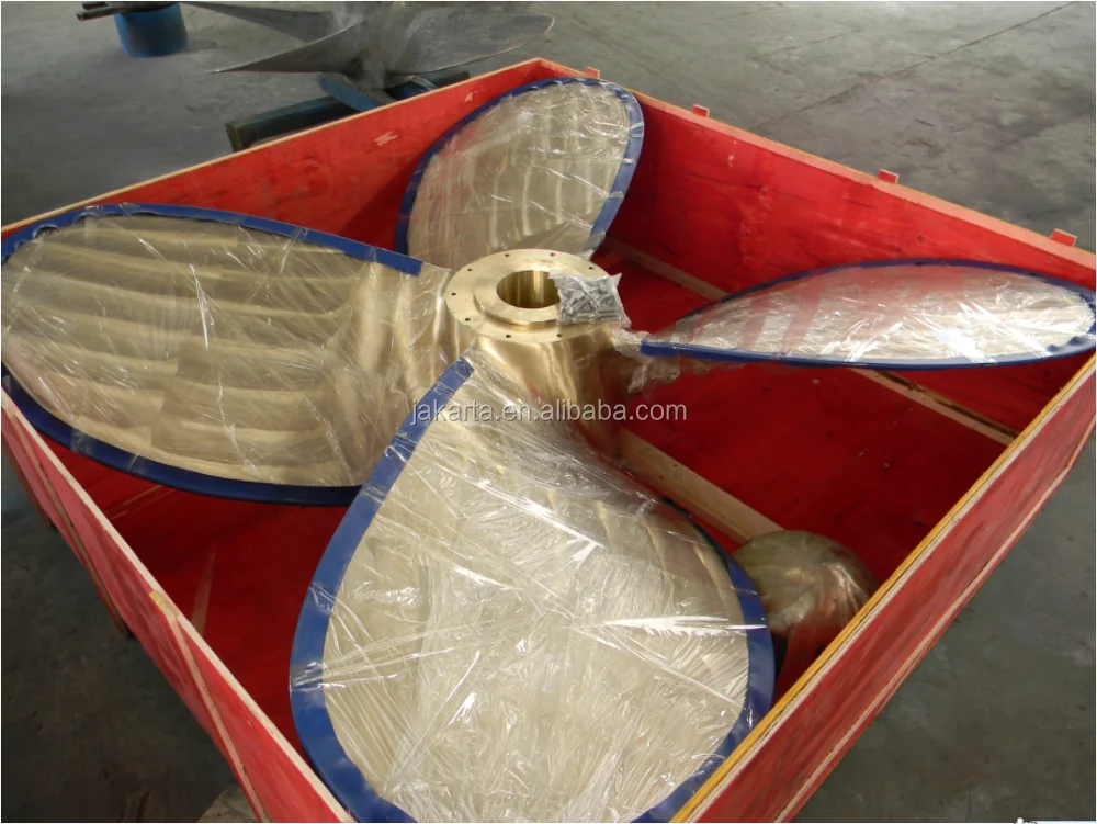 Marine Ship Boat Bronze Propeller / Large Size Marine Propeller - Buy ...