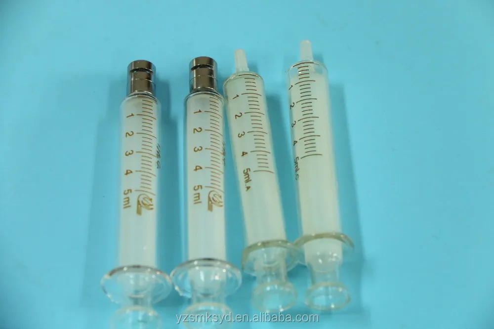 Glass Syringe Size:0.25ml,1ml,2ml,5ml,10ml,20ml,30ml,50ml,100ml,120ml ...