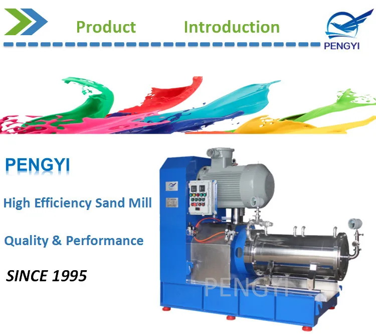 Horizontal Sand Milling Machine With Grinding Pump - Buy Sand Milling ...