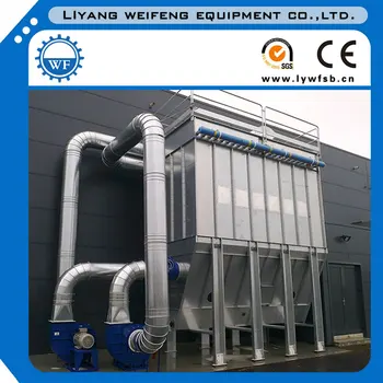 Industrial Baghouse Pulse Jet Air Filters / Bag Filter Type Pulse Jet ...