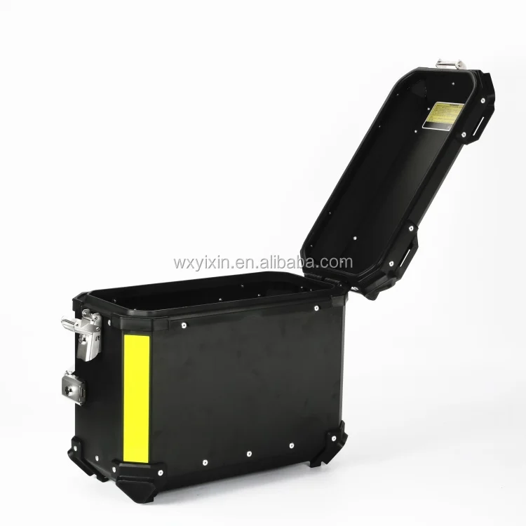 Aluminum Motorcycle Side Case Pannier with Quick-release
