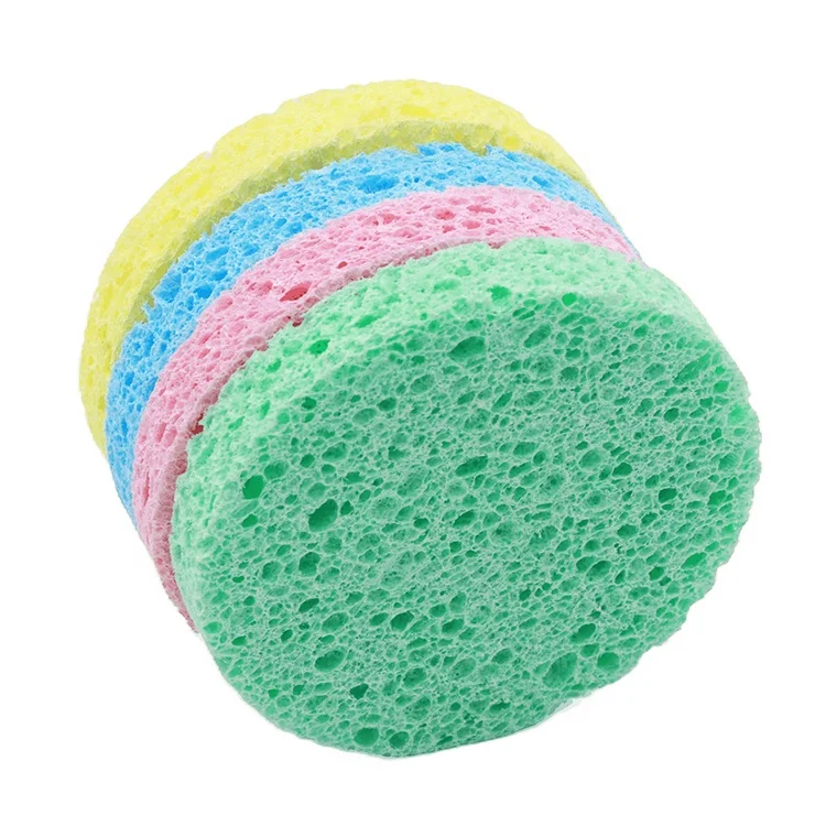 Wholesale Best Sellers Reusable Multiple Colors Cellulose Sponge Round ...