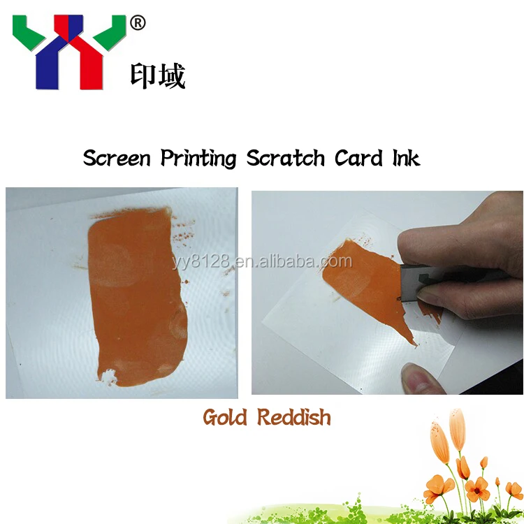 Hot Sale Screen Printing Scratch off Ink for Game Cards