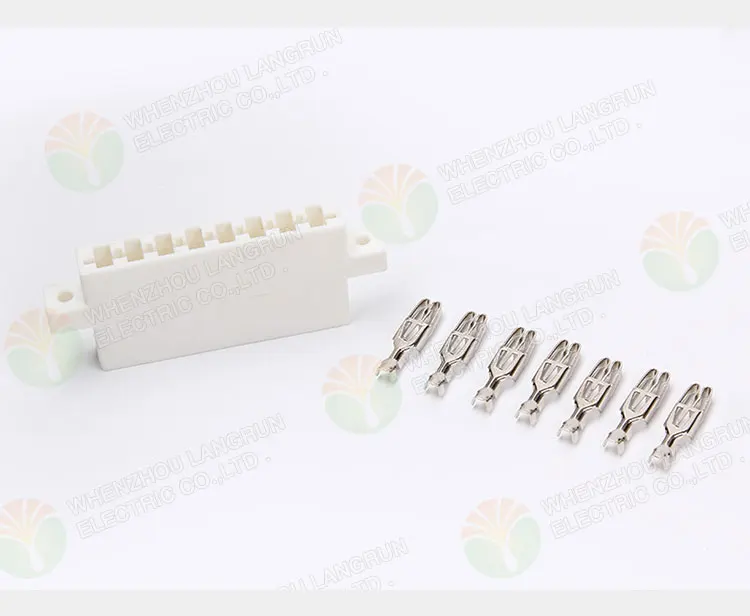 8 Pin Temperature Control Box Connector - Langrun DJ7084-3.5-21