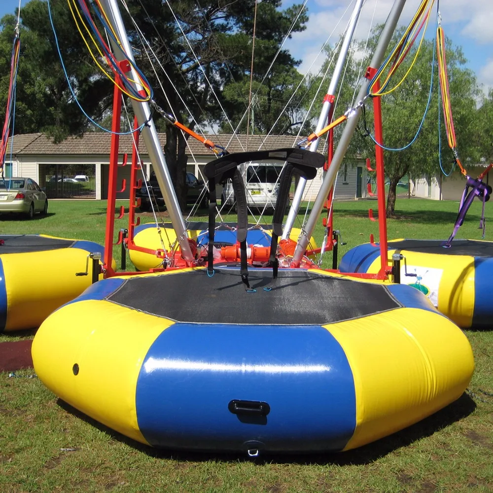 4 In One Mobile Bungee Trampoline For Adults And Kids - Buy Mobile ...