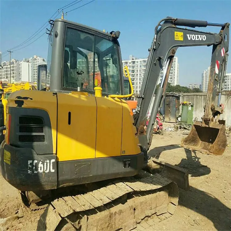 Used Volvo EC60C Mini Crawler Excavators - High Efficiency