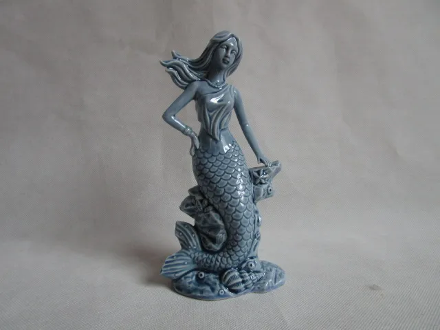 Ceramic Mermaid,Ceramic Mermaid Figurine,Porcelain Mermaid Figurines ...