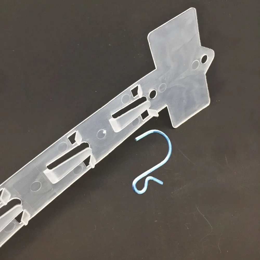 Hiplastics HYZ026 Wholesale Plastic PP Hanging Clip Strip