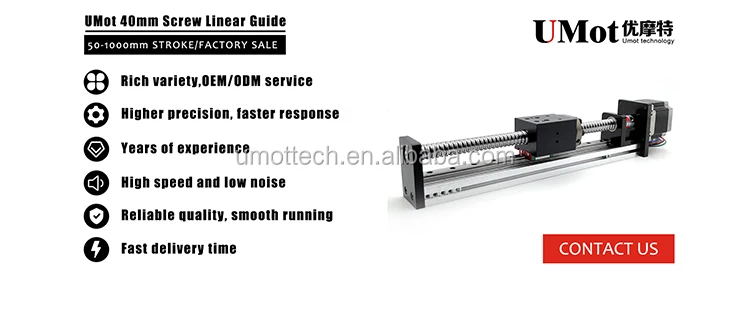 고정밀 40mm 너비 볼 스크류 구동 선형 슬라이드 테이블 레일 Xy 현미경 2 축 무대 크로스 테이블 번역 장치 Buy 볼 스크류 선형 가이드 Product On