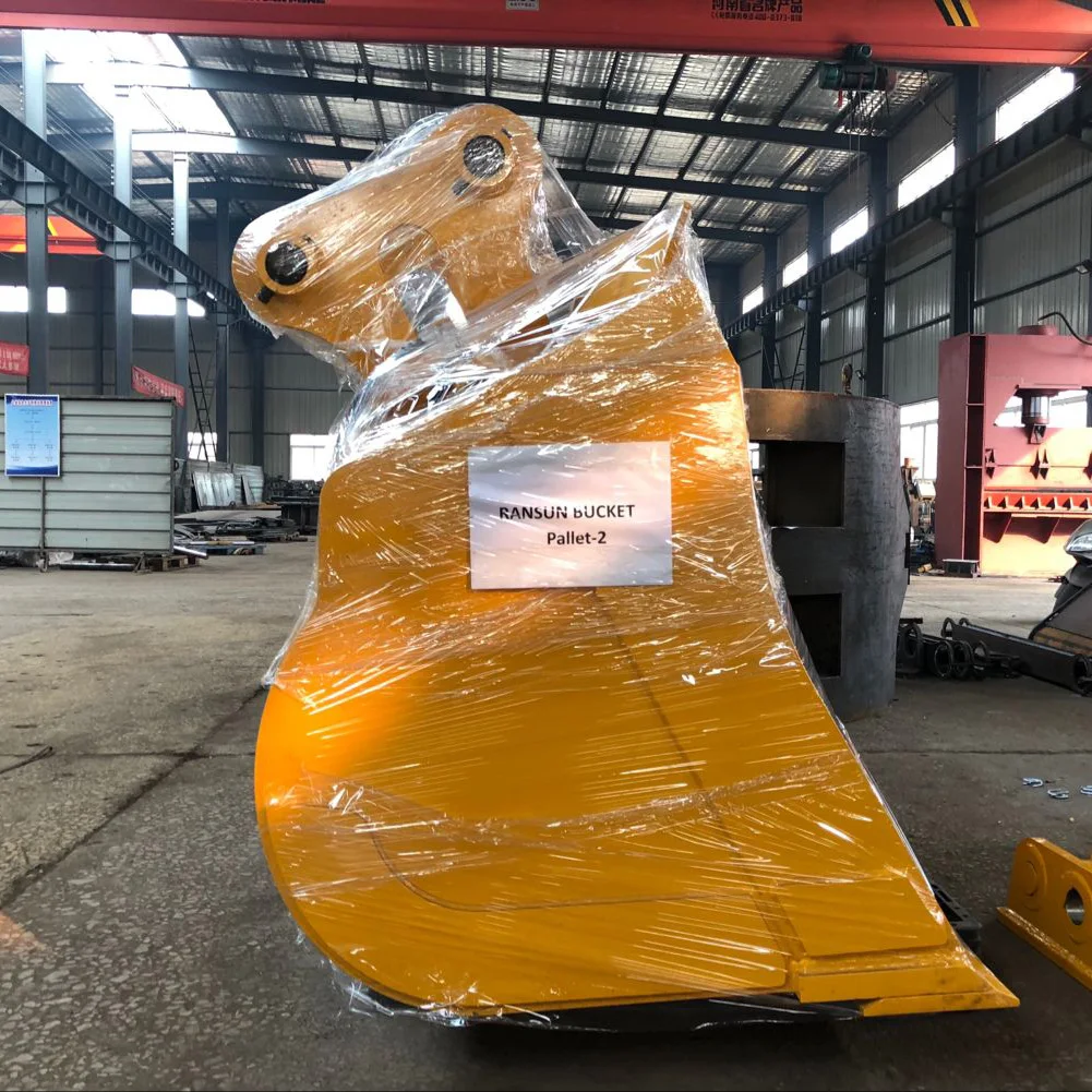 30t Excavator 600-2200mm Hydraulic Rotating Tilt Bucket Attachment ...