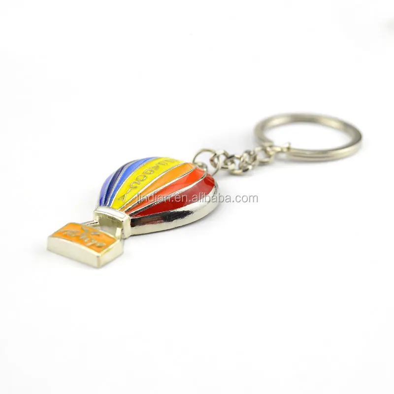Custom Hot Air Balloon Keychain - Turkey Souvenir