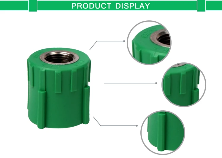 PPR Coupling Pipe Fitting - Female Thread Adapter Socket