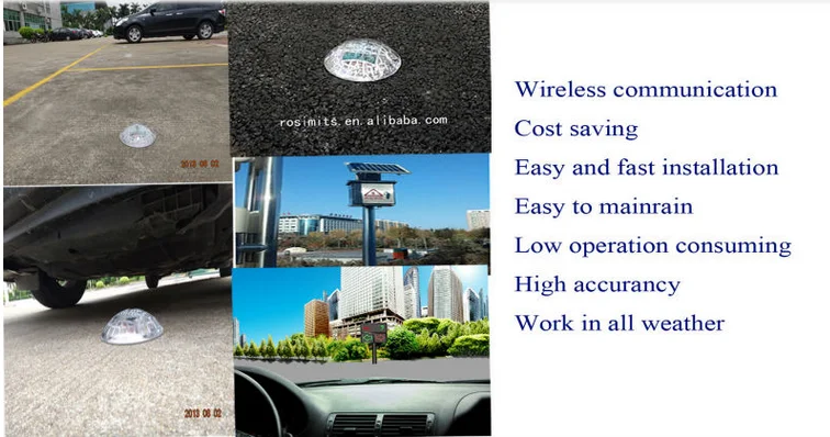 Advanced Wireless Magnetic Optical Parking Space Indicator