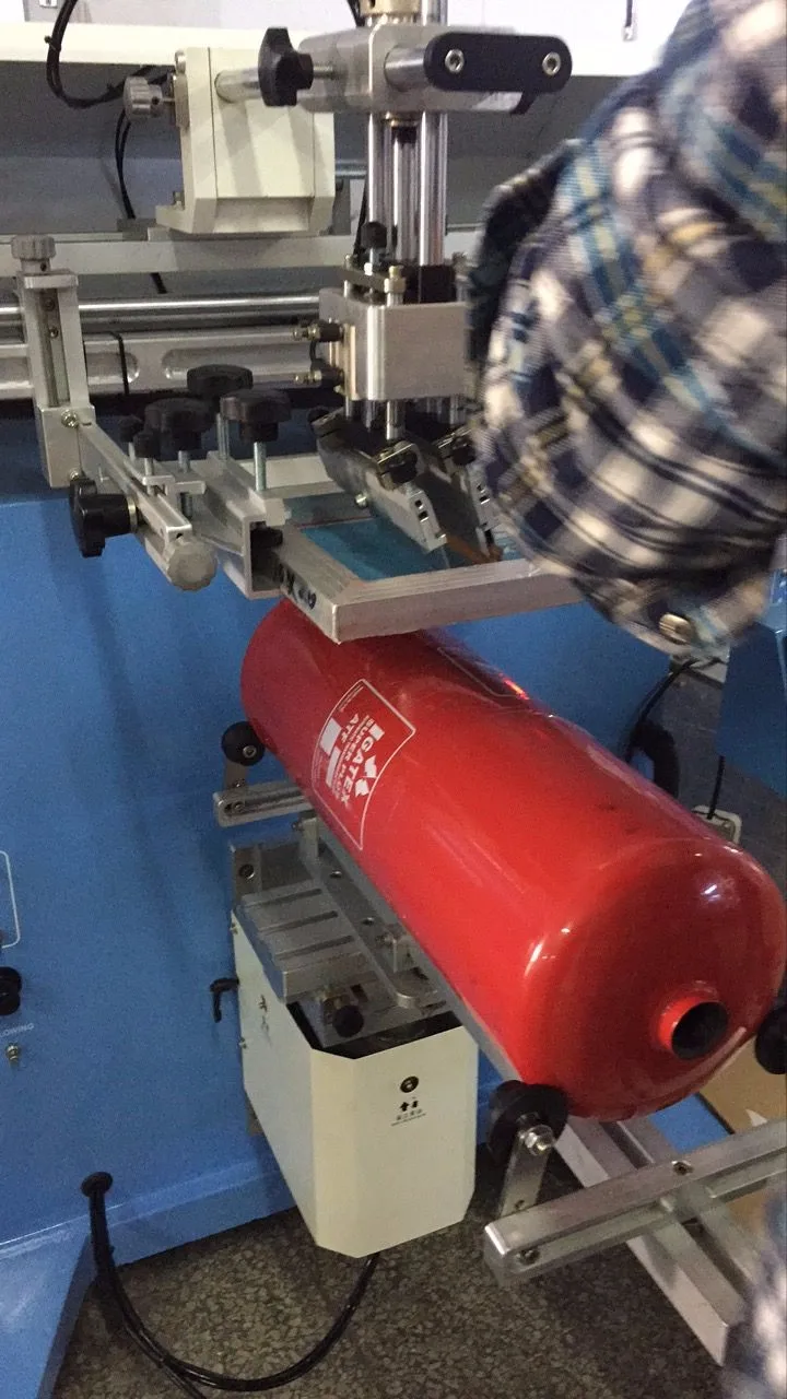Automatic Fire Extinguisher Uv Screen Printing Machine - Buy Fire ...