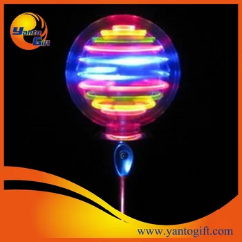 Custom Led Light Up Spinning Ball - Buy Led Light Up Spinning Ball ...