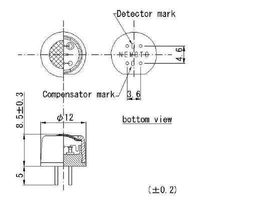 YJJ NAP-55A N55A Gas Sensors - Reliable Detection Solutions