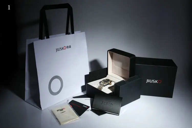 Elegant Black Paper Wrist Watch Packaging Design by Hongge