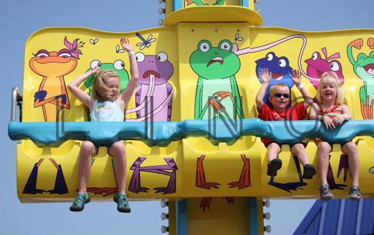 Kids Jumping Frog Hopper ! Indoor Amusement Park Kiddie Ride - Buy ...